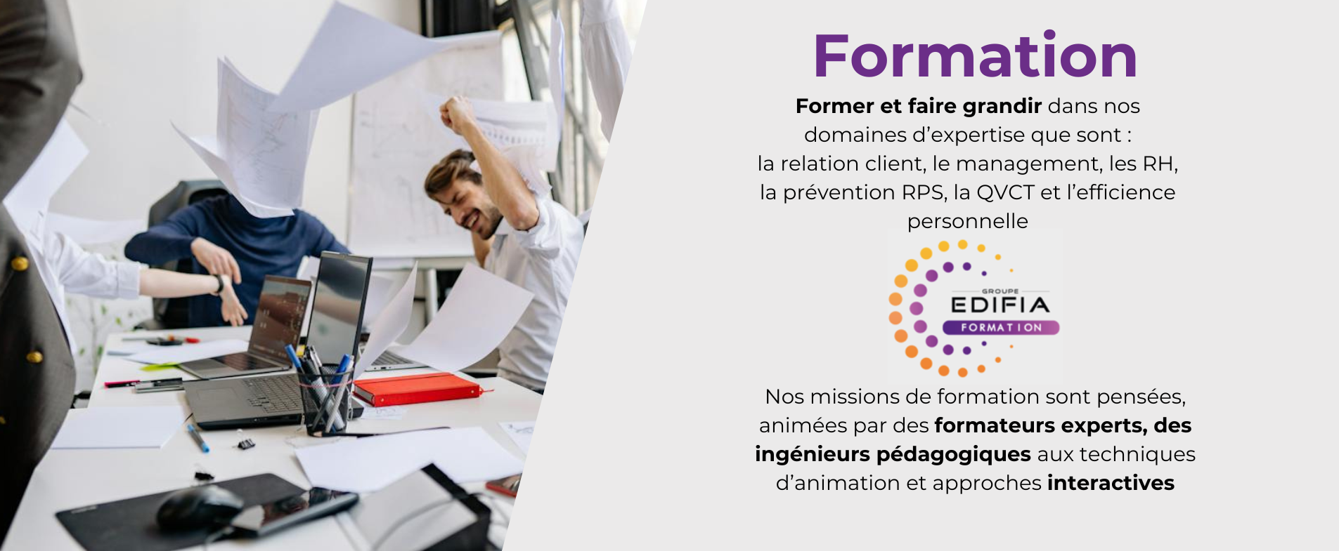 EDIFIA | Formations, Évènementiel, Études à Nantes et Grand Ouest